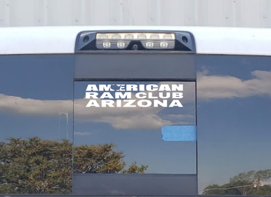 Arizona Ram Club (AZRC) Medium Decal - VinylRex