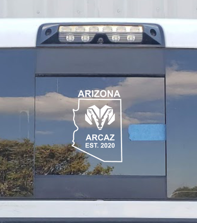 Arizona Ram Club (AZRC) Large Decal - VinylRex