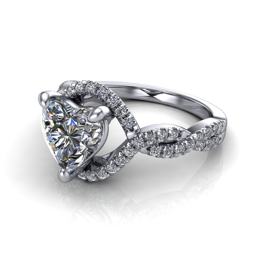 Madison - Heart - Wedding Bands & Co.