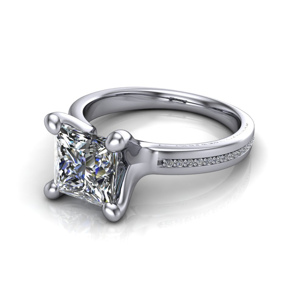 Timeless Solitaire Ring | Amina | Wedding Bands & Co