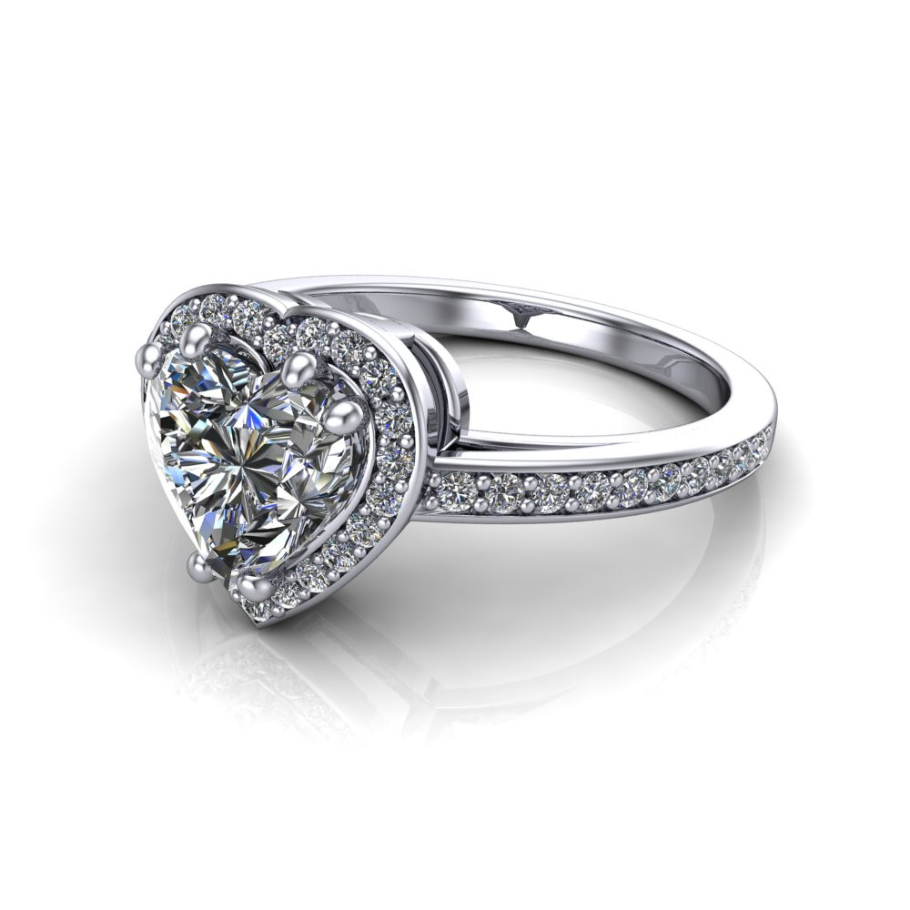 Timeless Halo Ring | Skye | Wedding Bands & Co.