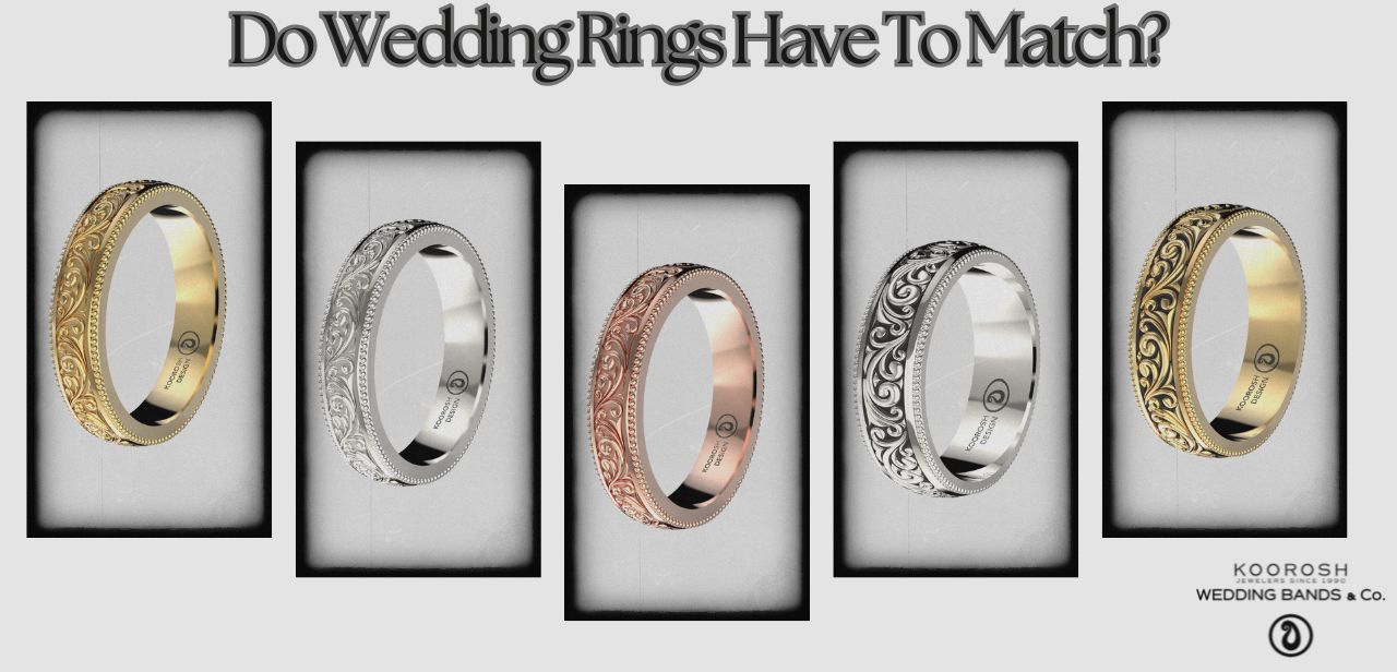 Do wedding rings have to match 60 photos - Astyledwedding.com