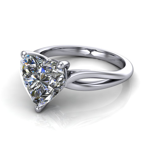 Beatrice - Heart - Wedding Bands