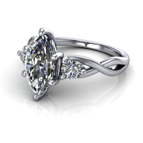 Alina - Marquise - Wedding Bands