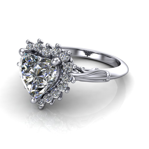 Serenity - Heart - Wedding Bands