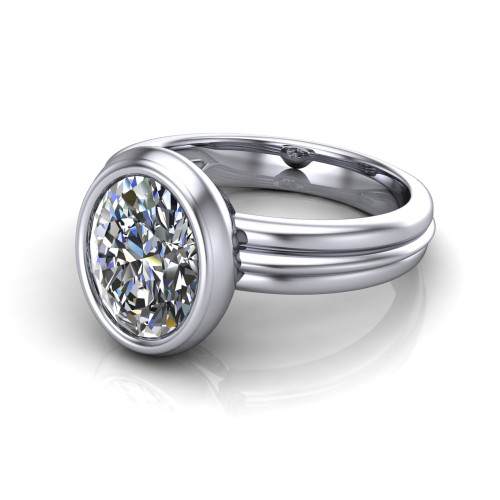 Graceful Oval Kehlani | Kehlani | Wedding Bands & Co