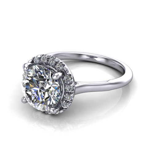 Graceful Bow Halo | Gemma | Wedding Bands & Co