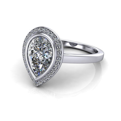 Modern Open Gallery Ring | Rosie | Wedding Bands & Co.