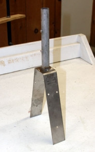 Stainless Steel Weathervane V-Mount - weathervane Mounting