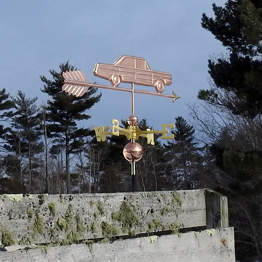 Galaxie Car Weathervane - Made in USA