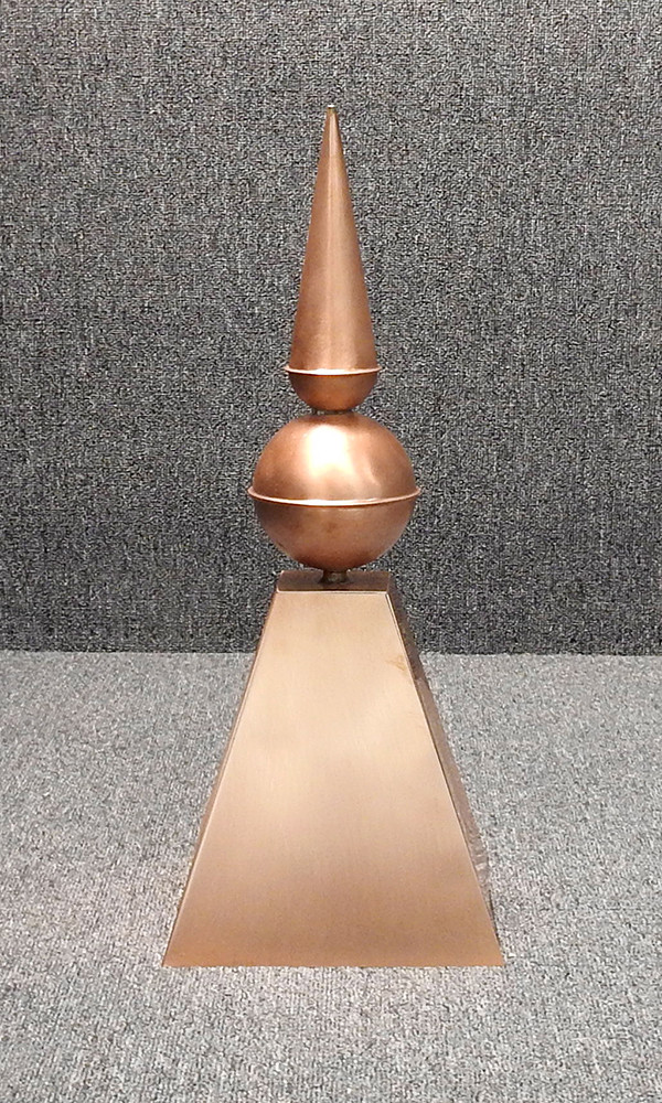 Traditional Finial with Skirt - Made in USA