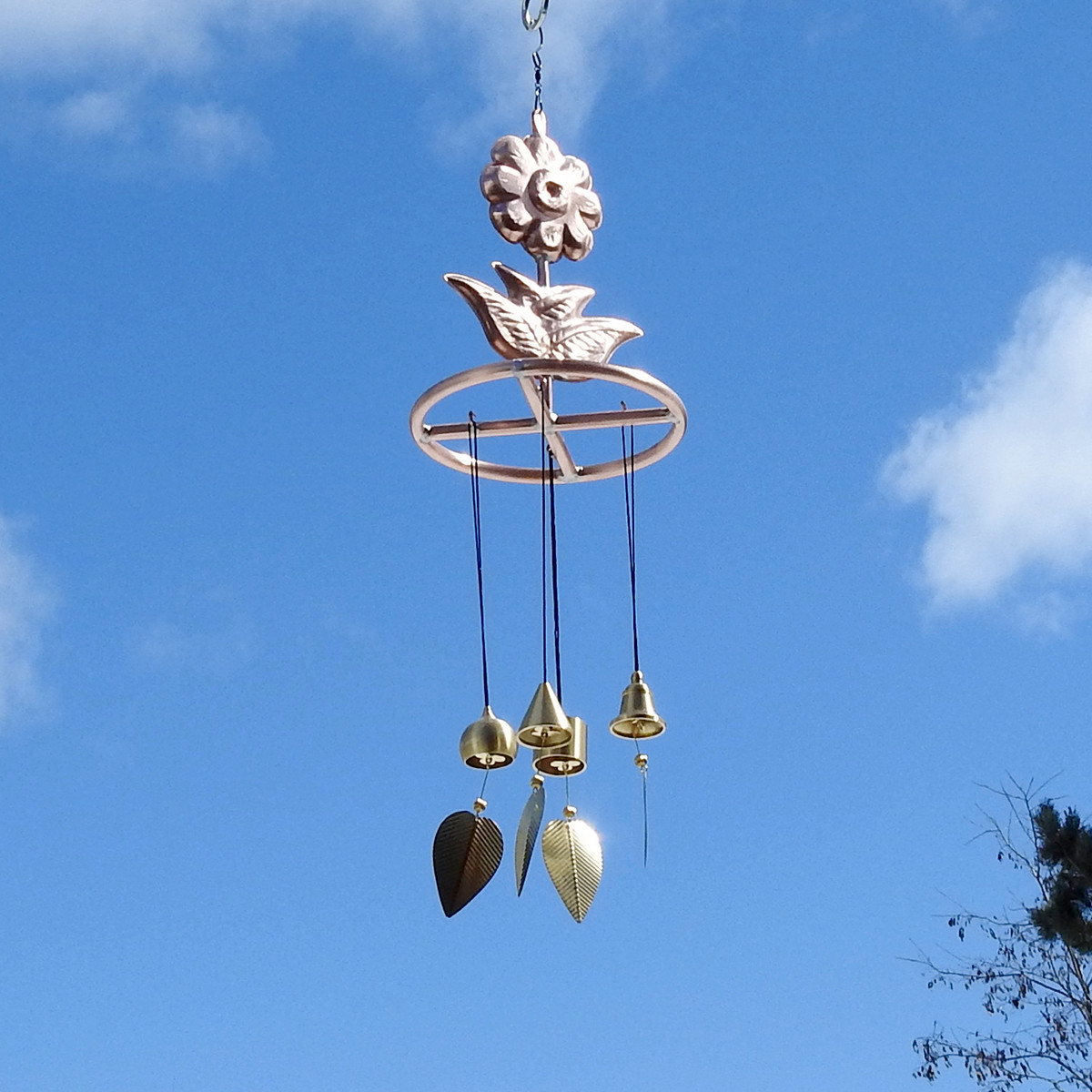 Flower Wind Chime - Made in USA