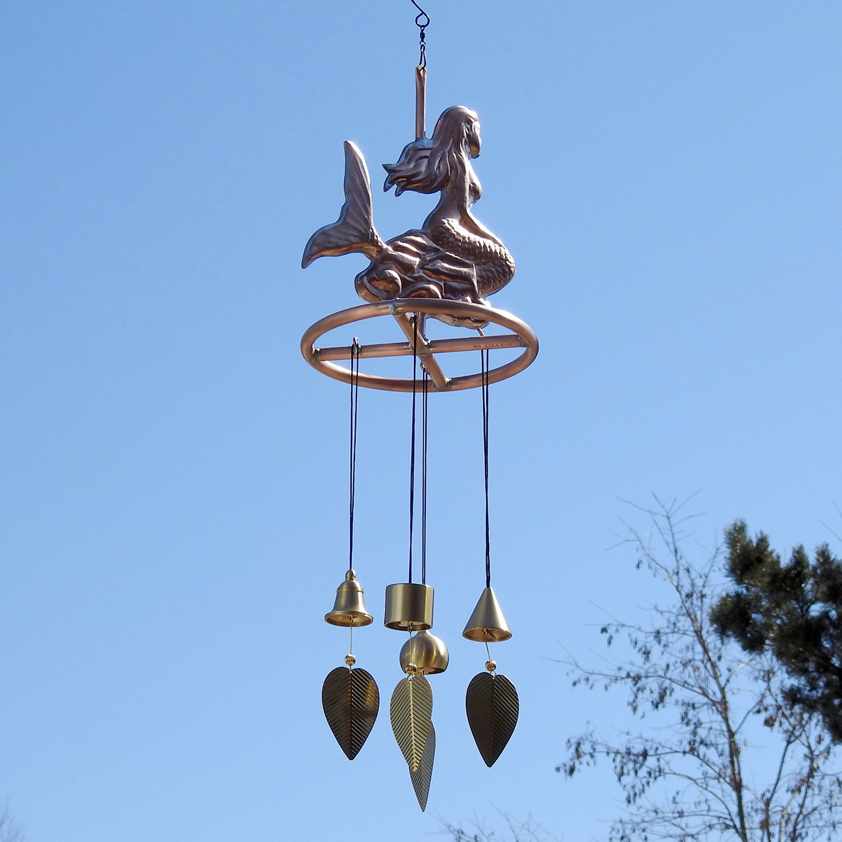 Mermaid Wind Chimes - Made in USA