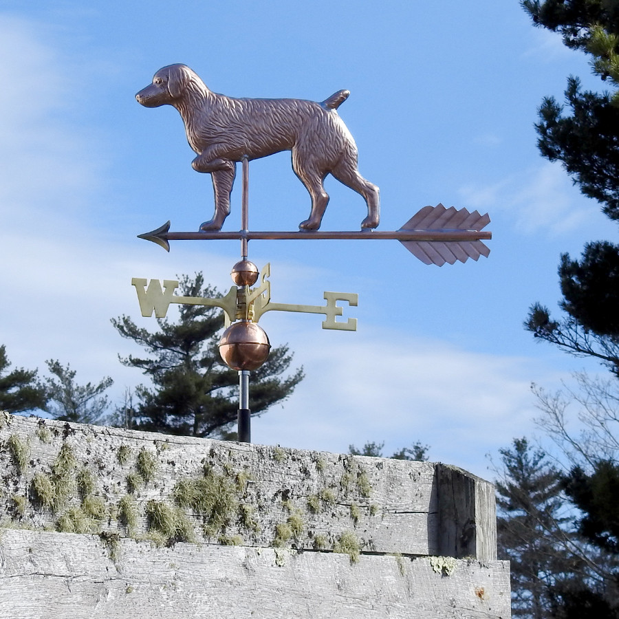 Brittany Spaniel Weathervane - Made in USA