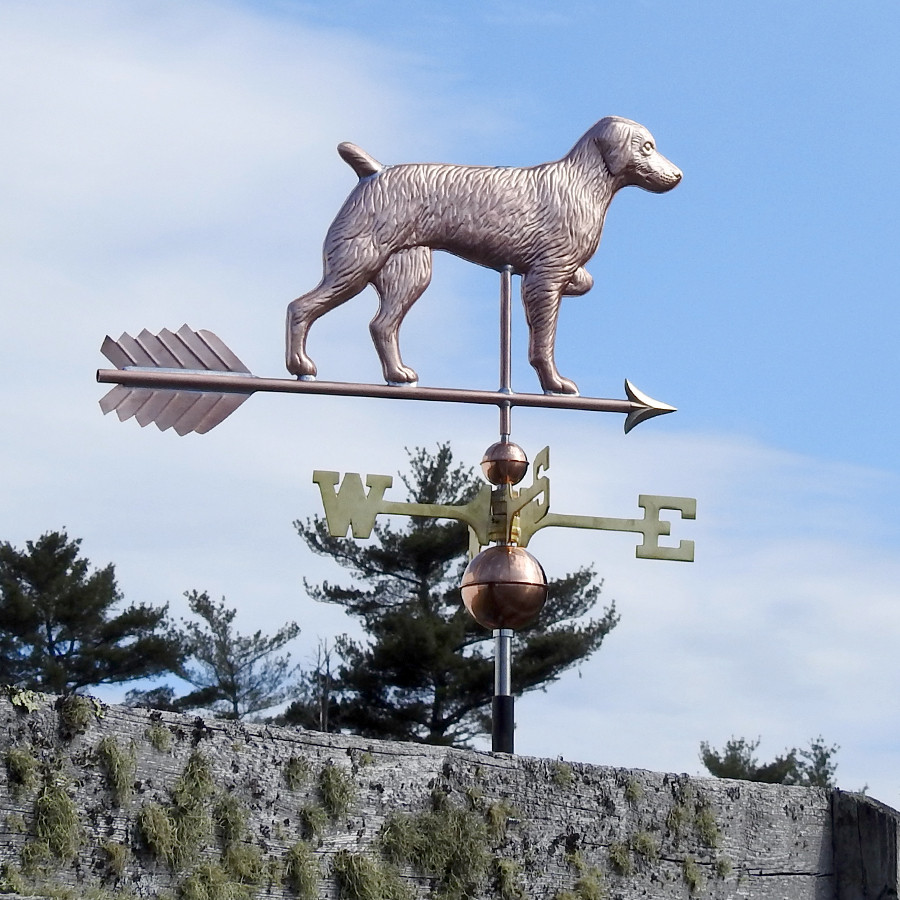 Brittany Spaniel Weathervane - Made in USA