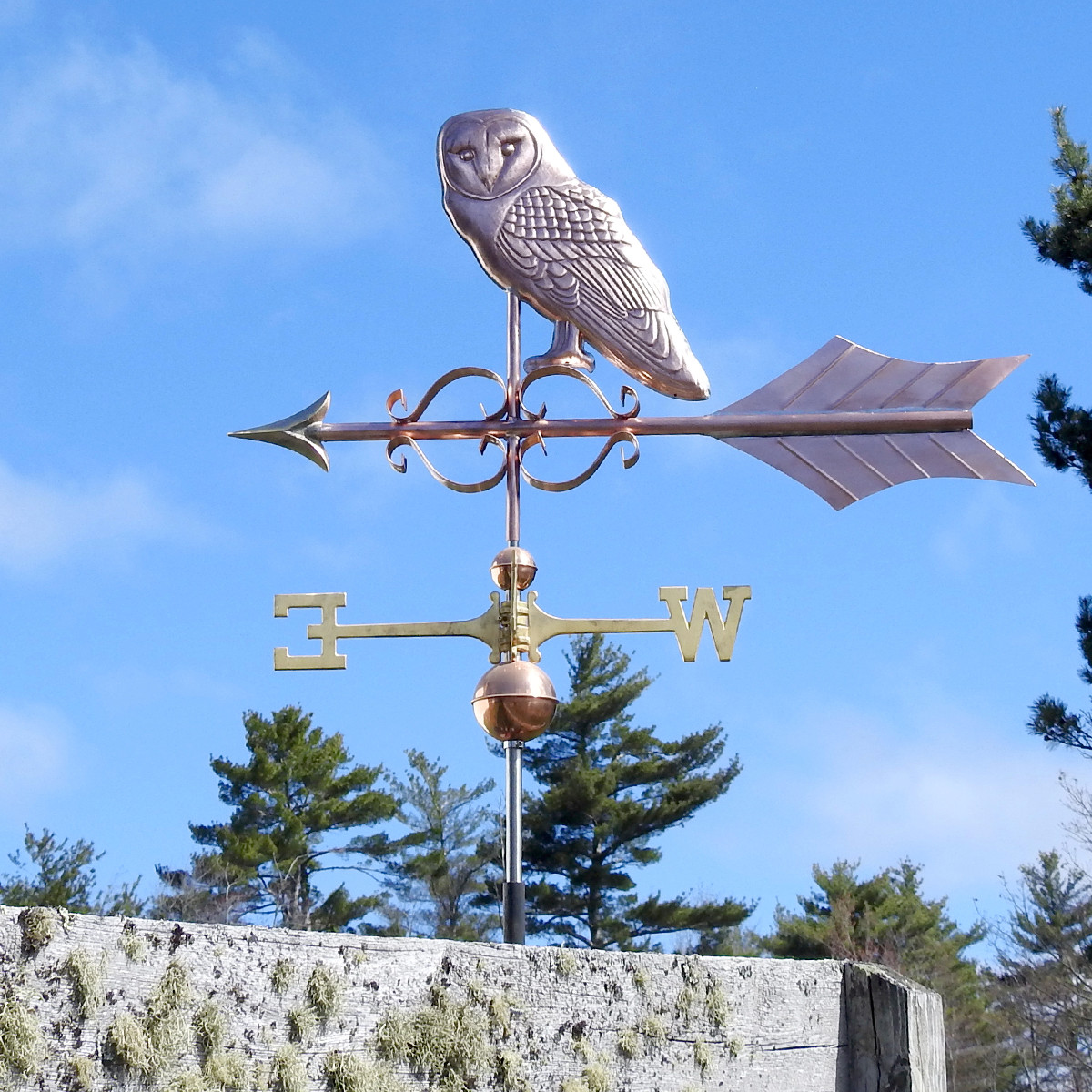 Owl Weathervane - Made in USA