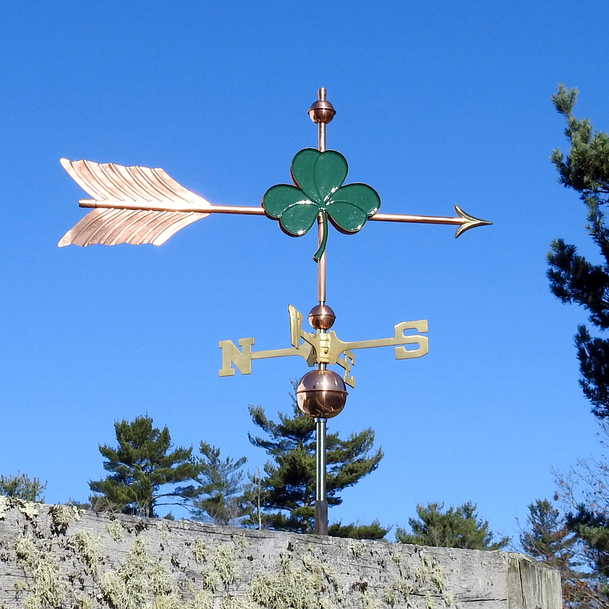 Shamrock Weathervane - Made in USA