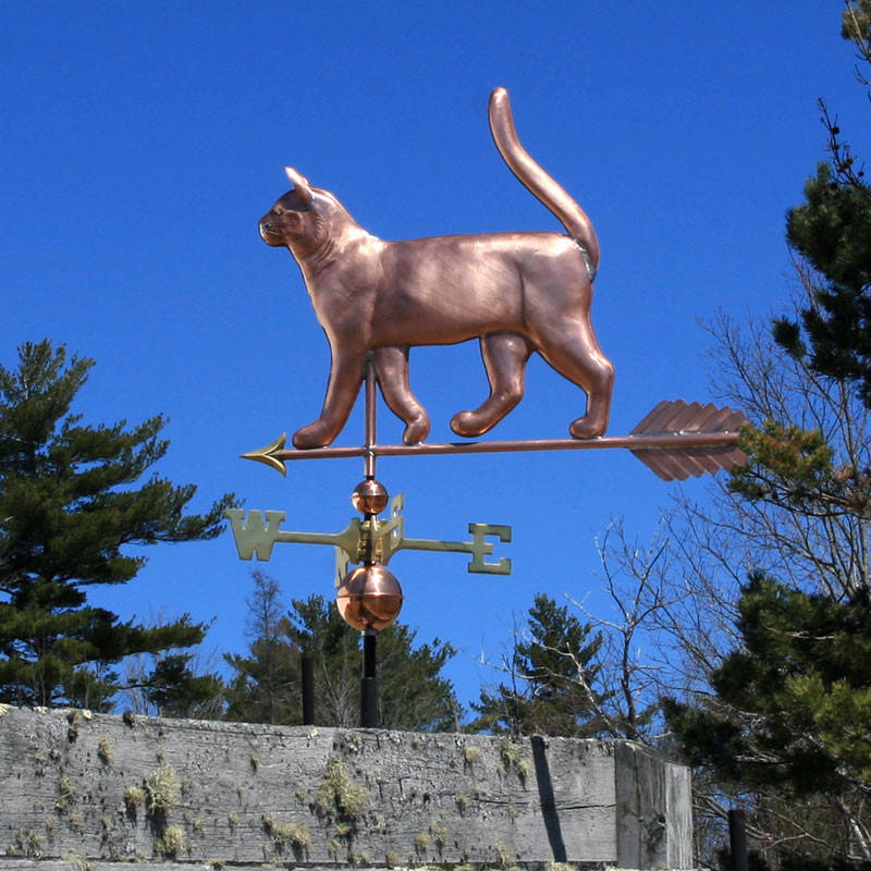 Cat Weathervane - Made in USA