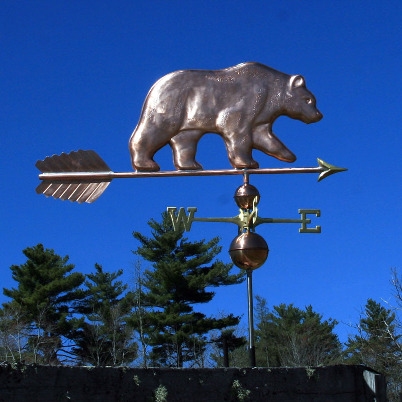 Large Bear Weathervanes - Made in USA