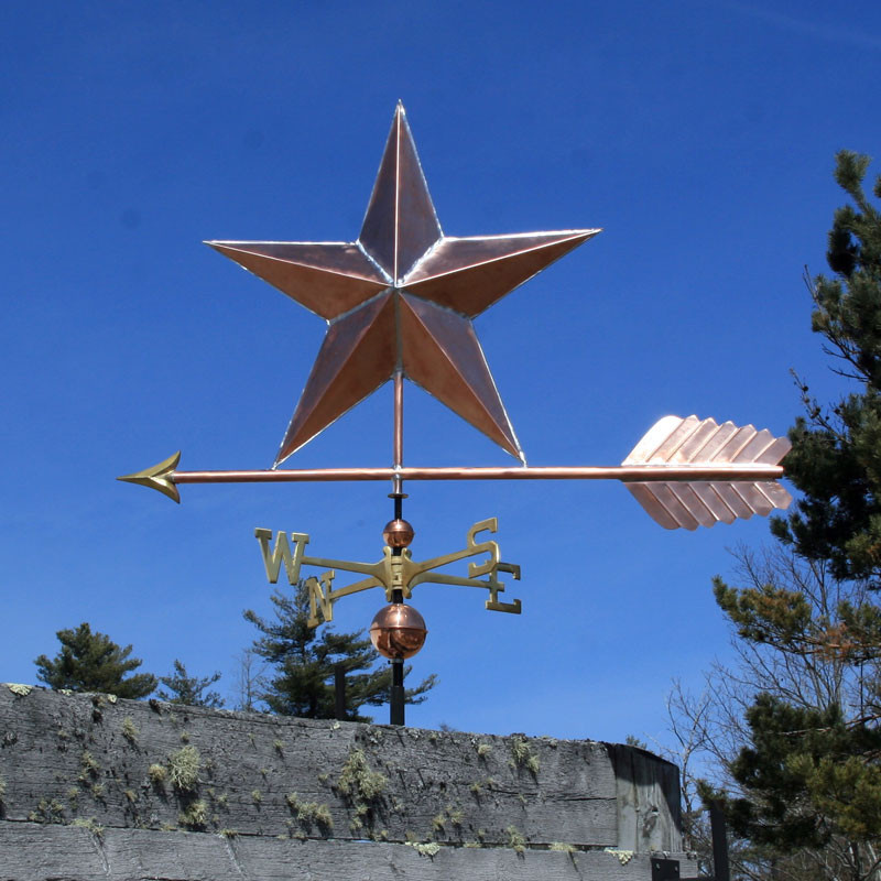 Large Star Weathervane - Made in USA