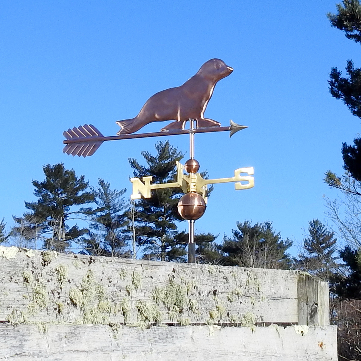 Seal Weathervane - Made in USA