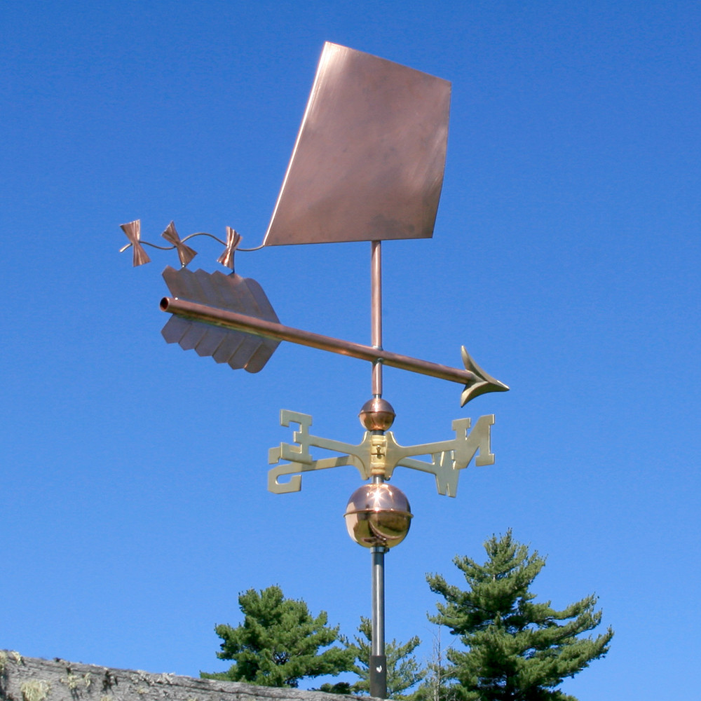 Kite Weathervane - Made in USA
