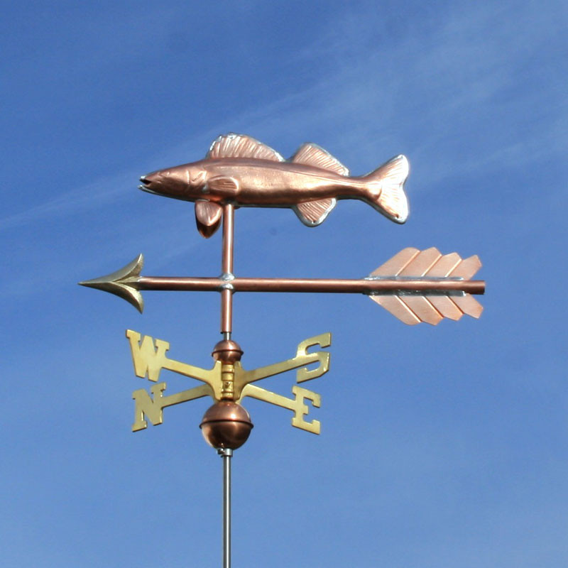 Walleye Weathervanes - Made in USA