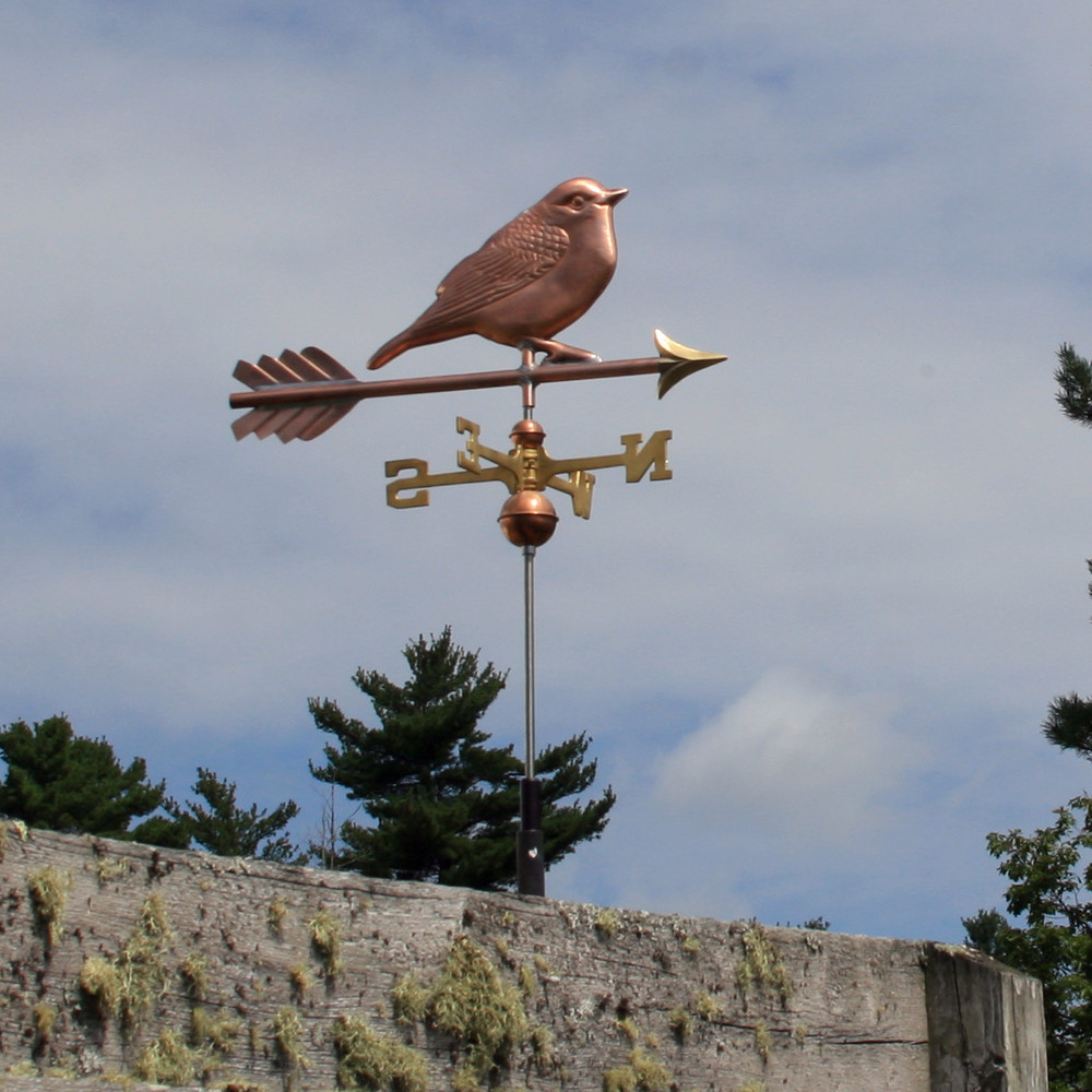 Warbler Weathervane - Made in USA