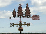 Beaver Weathervane - Made in USA
