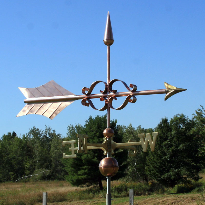 Large Fancy Arrow Weathervane - Made in USA