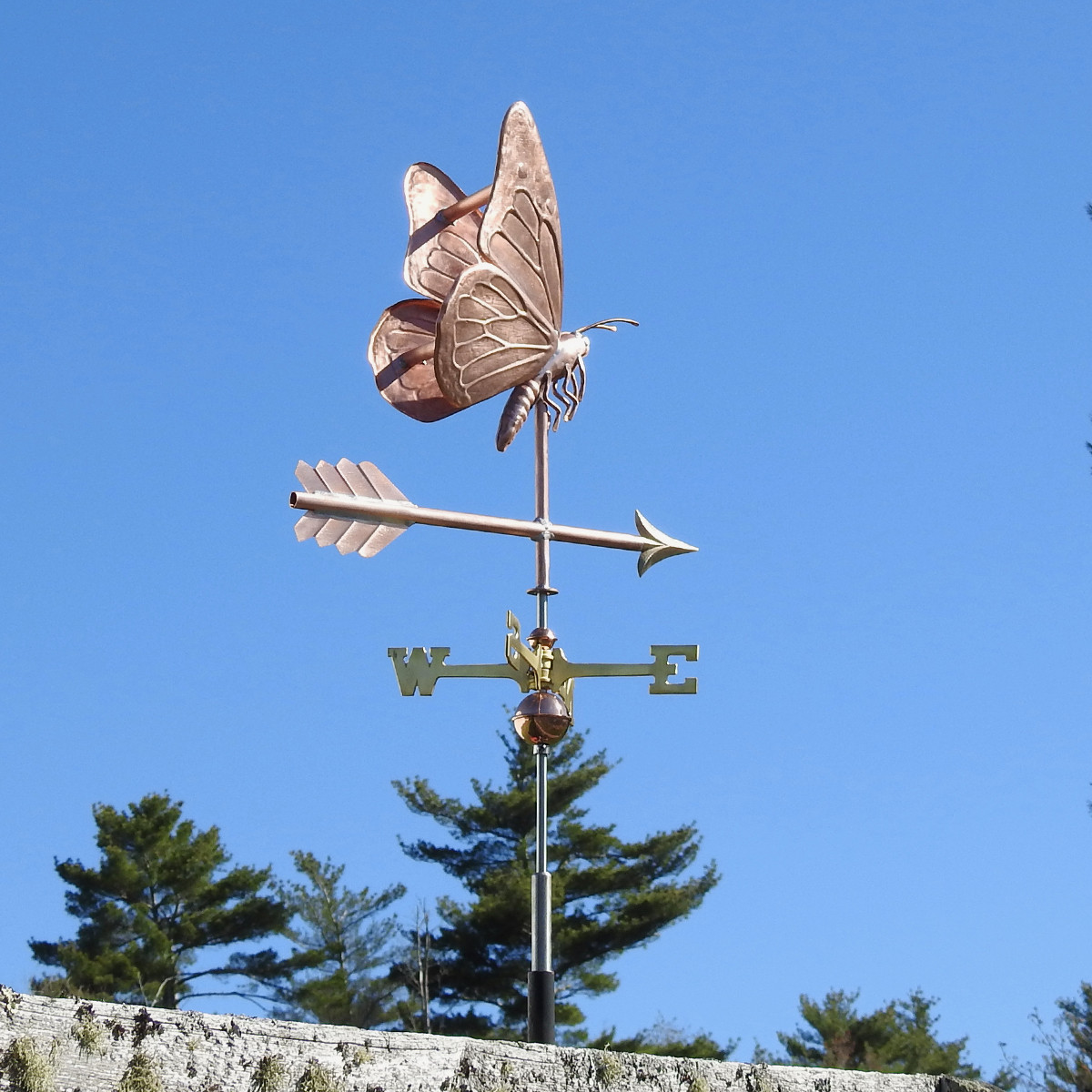 Butterfly Weathervane - Made in USA