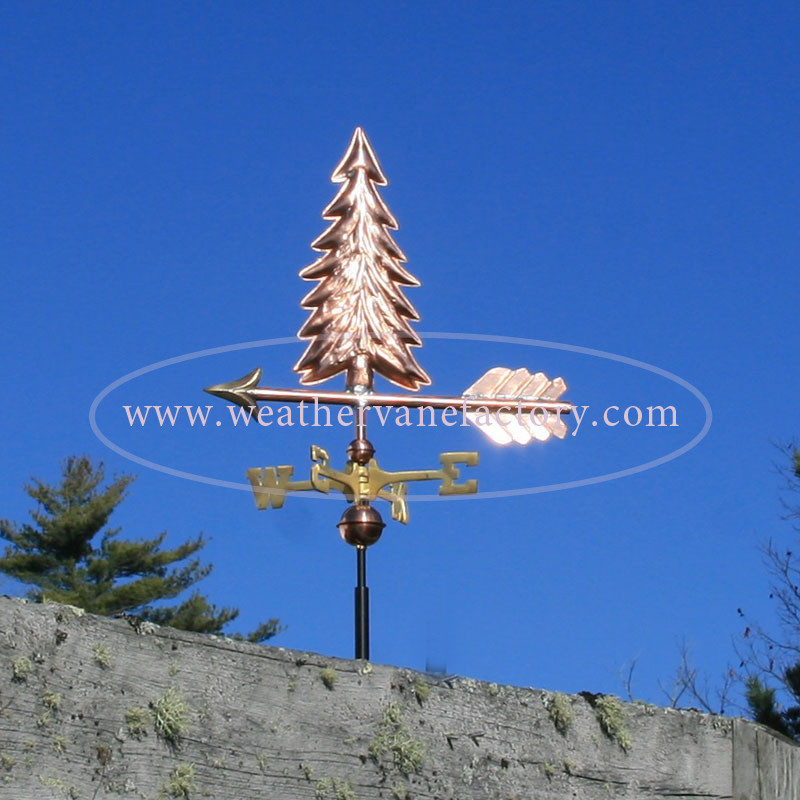 Small Tree Weathervane - Made in USA