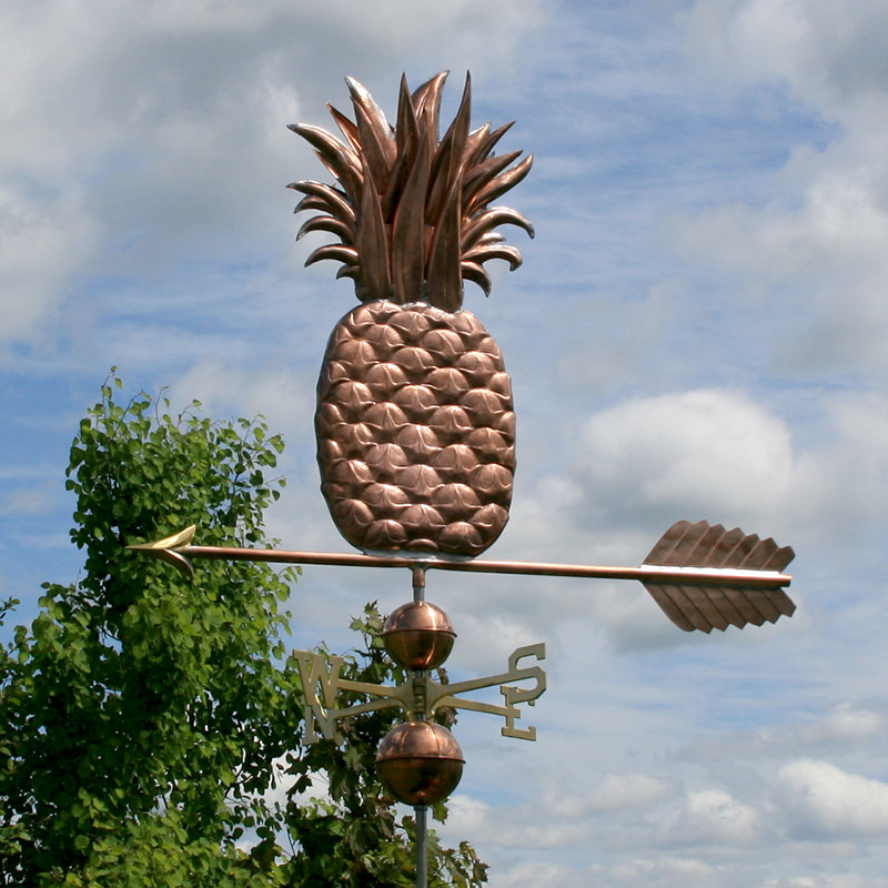 Pineapple Weathervane - Made in USA
