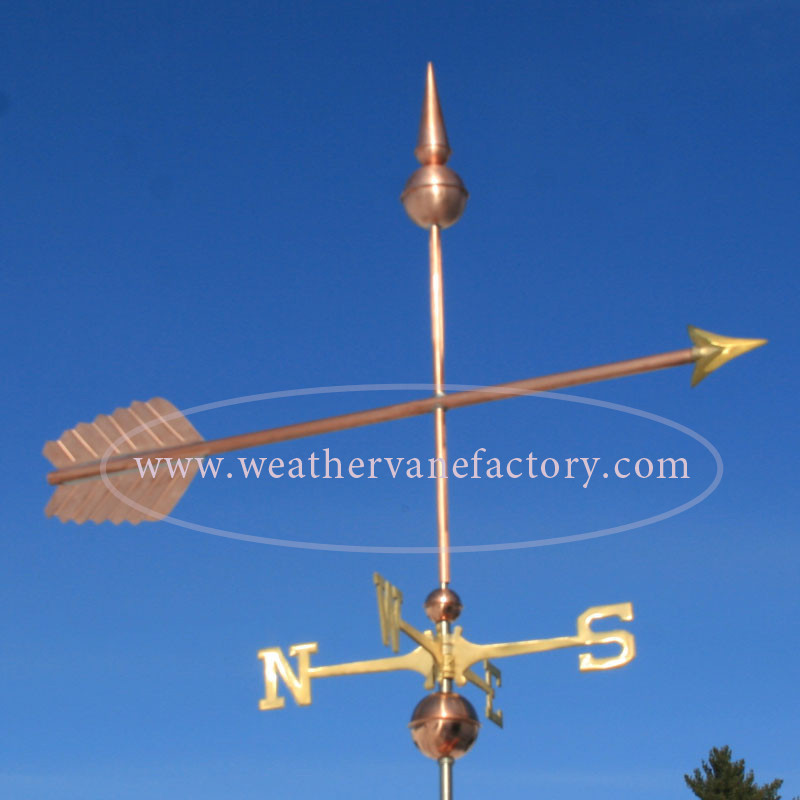 Large Fancy Arrow Weathervane - Made in USA