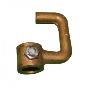 Weathervane Part, the Brass Clamps