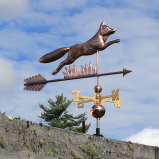 Running Fox Weathervane - Made in USA