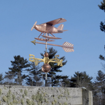 Seaplane Weathervane - Made in USA