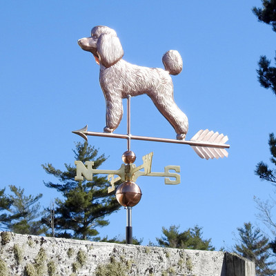 Poodle Weathervane - Made in USA