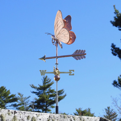 Butterfly Weathervane - Made in USA