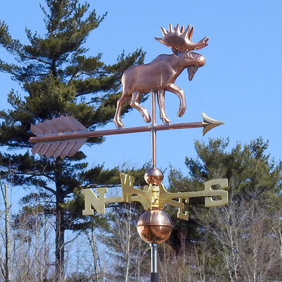 Moose Weathervane - Made in USA
