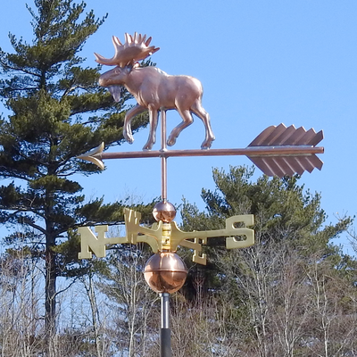 Moose Weathervane - Made in USA