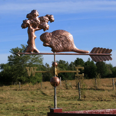 Beaver Weathervane - Made in USA