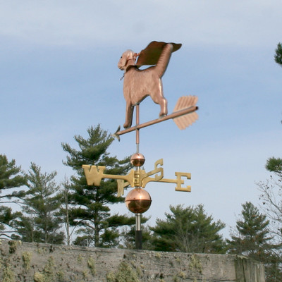 Super Golden Retriever Weathervane - Made in USA
