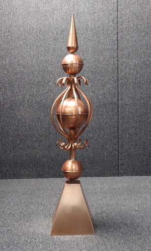 Traditional Colonial Finial - Made in USA - Copper Finials