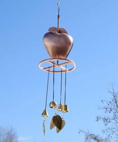 Apple Wind Chime - Made in USA