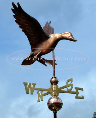 Duck Weathervane - Made in USA