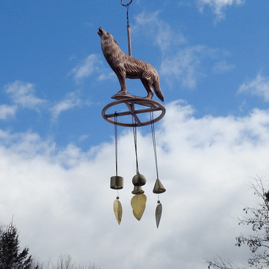 Wolf Wind Chimes - Made in USA