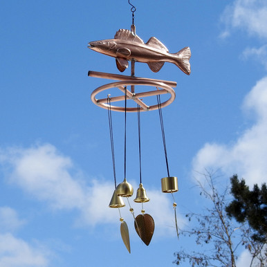 Walleye Wind Chime - Made in USA