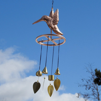 Hummingbird Wind Chime - Made in USA