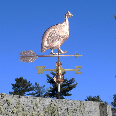 Guinea Hen Weathervane - Made in USA